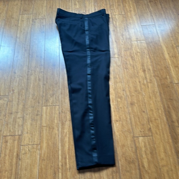 COS | Pants & Jumpsuits | Nwt Cos Black Wool Tuxedo Style Pants Size ...